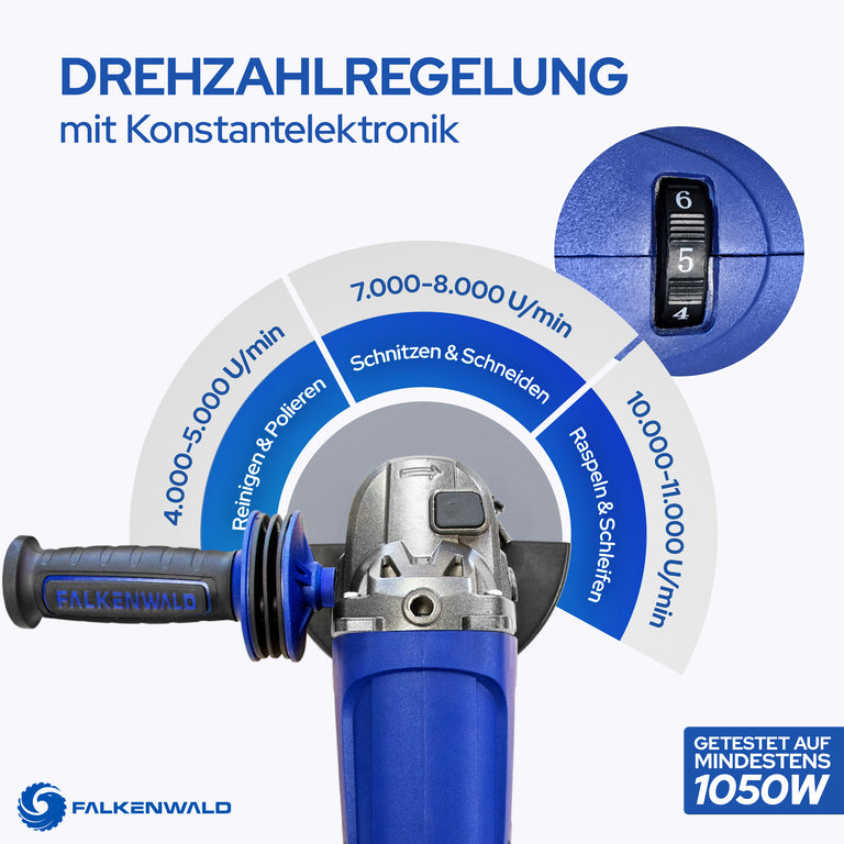 Falkenwald Winkelschleifer - AG 125 – Falkenwald GmbH